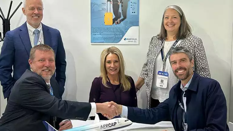 MRO : Barfield signe un accord sur trois ans avec AerCap Materials