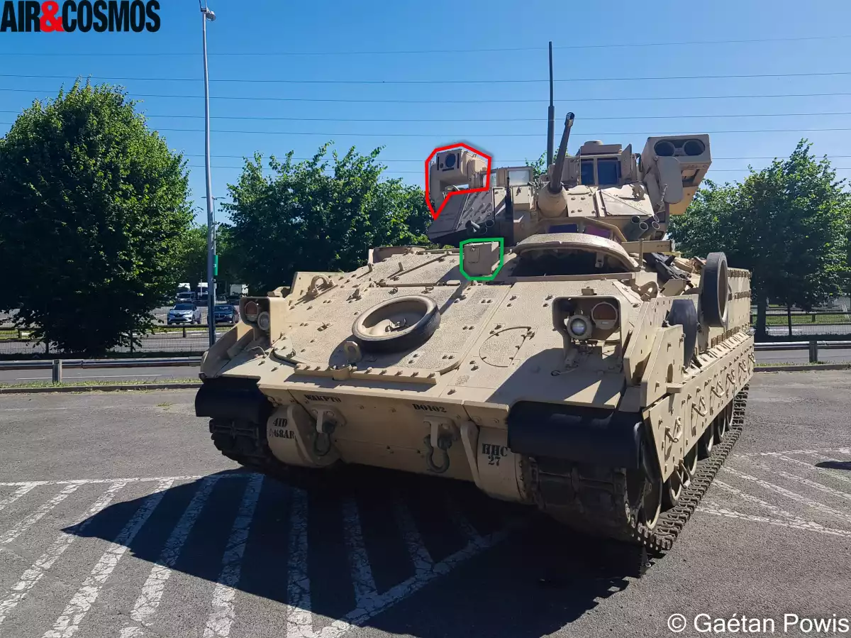 L'une des dernières versions du M2 Bradley pour l'Ukraine