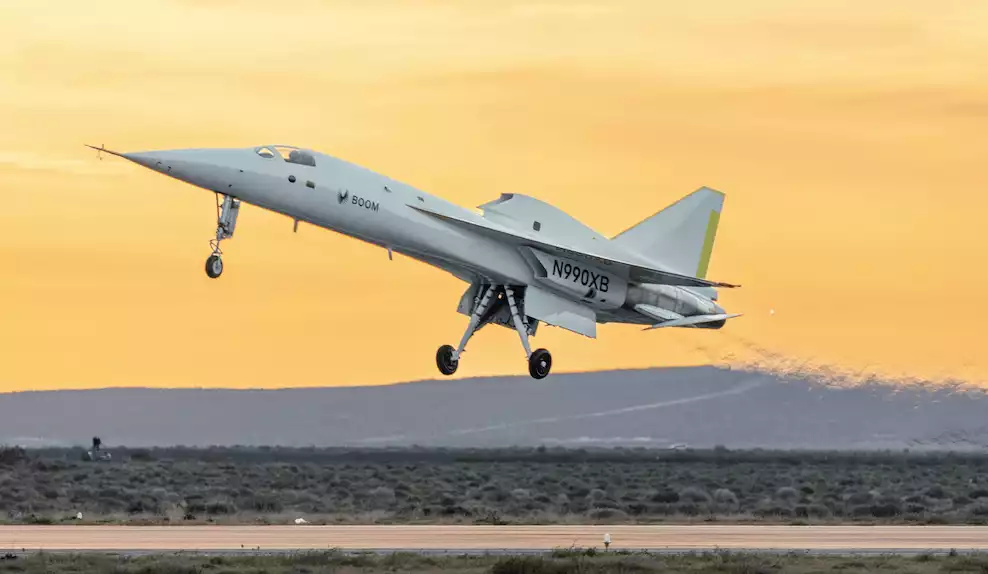 Le XB-1 de Boom Supersonic réalisera 10 à 20 vols avant de passer Mach 1