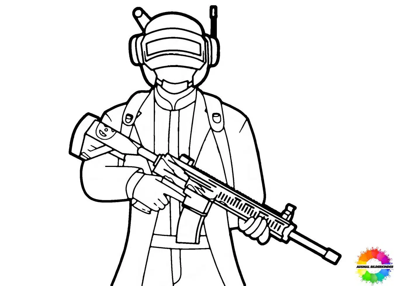 PUBG ausmalbilder kostenlose zum ausdrucken - Neuesten 2023