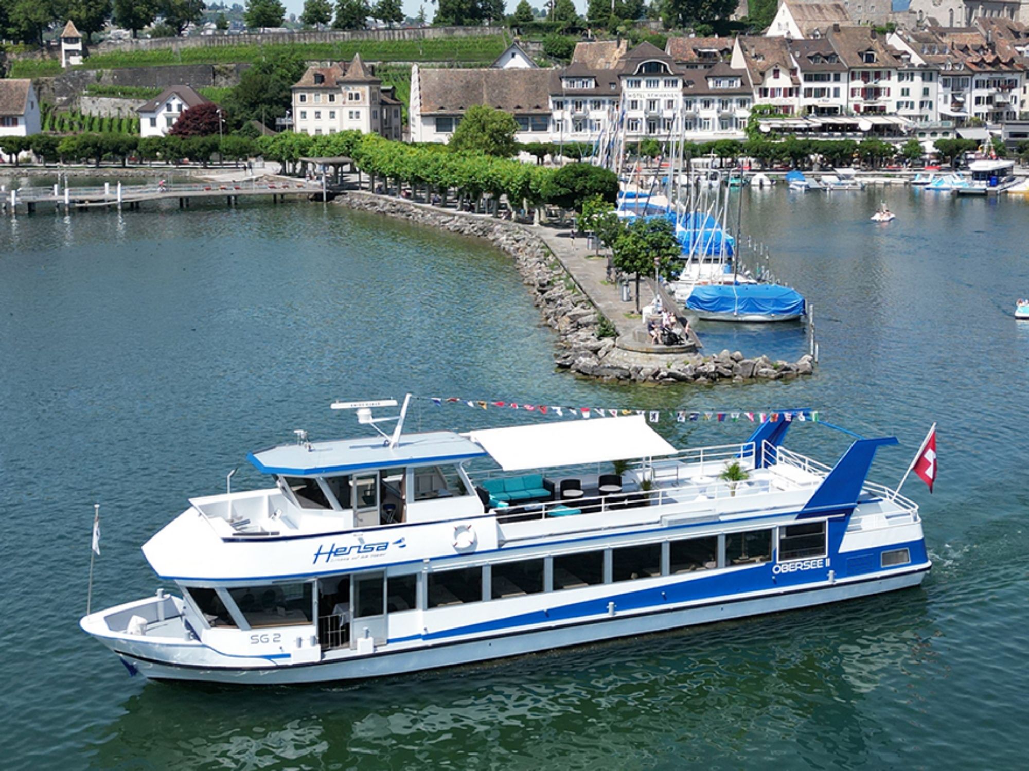 2 Jam Apéro Peribadi Mengelilingi Tasik Zürich