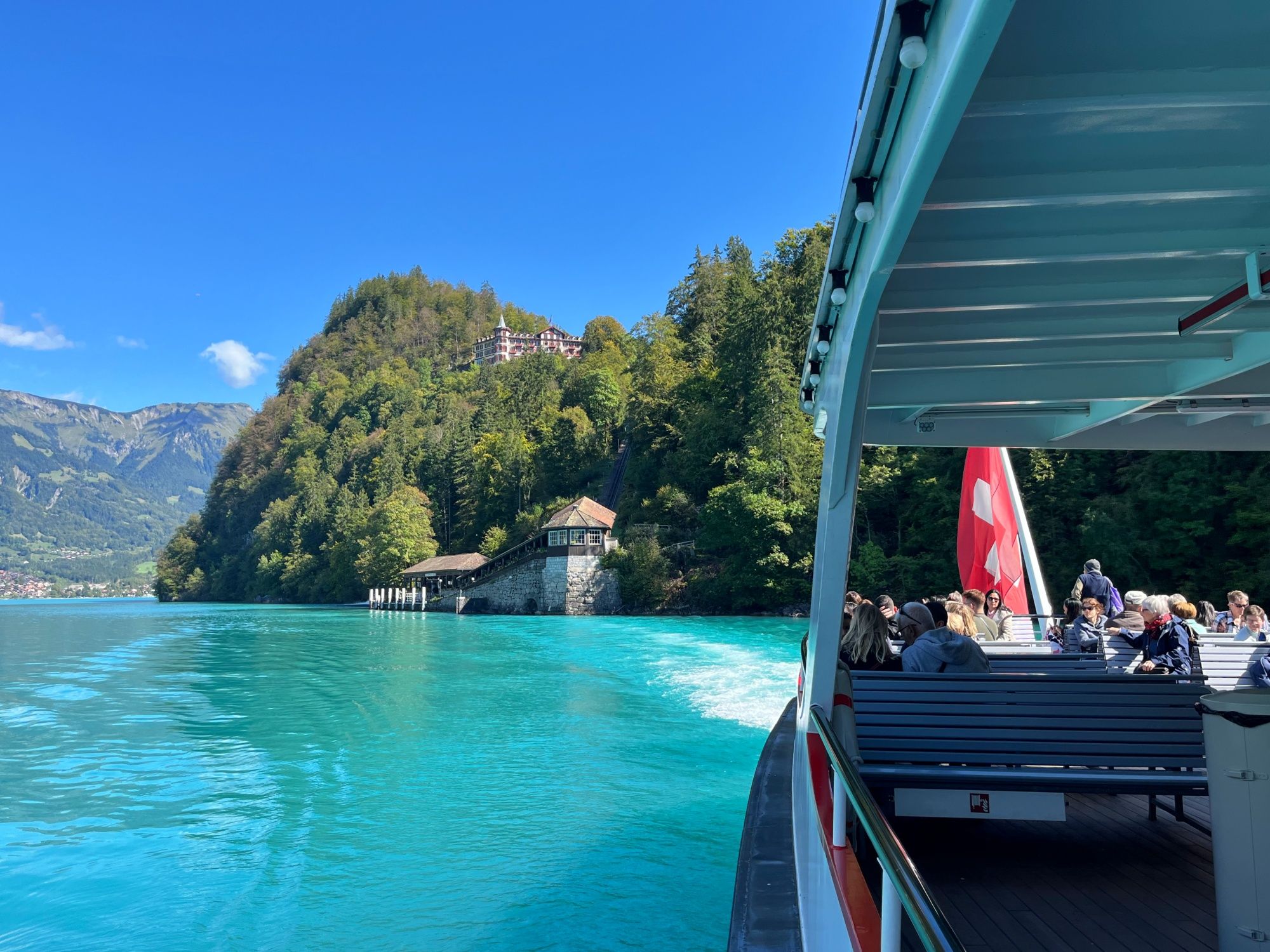 Tiket Kapal Interlaken Timur - Brienz Tasik Brienz