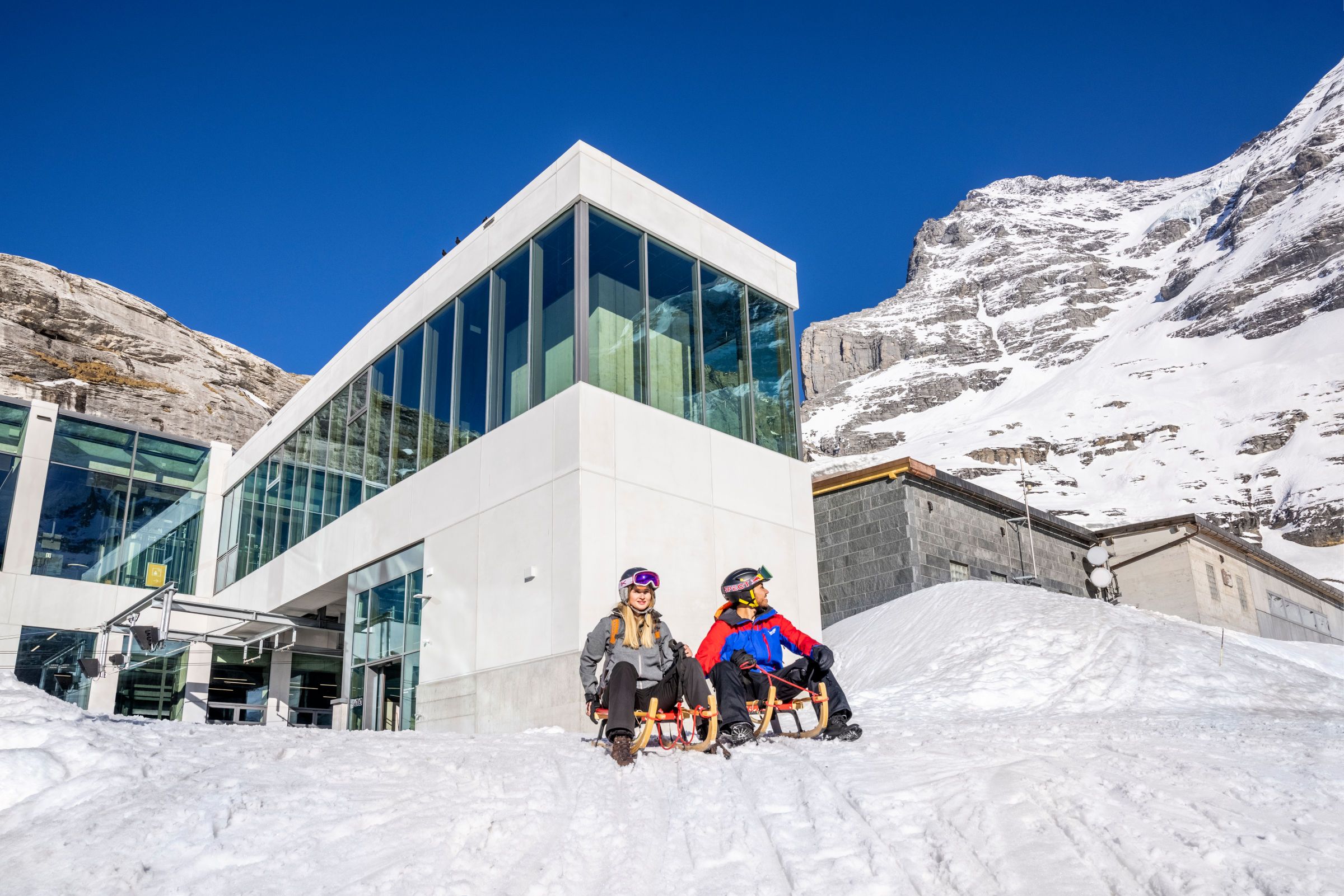 "Eiger Run" from Kleine Scheidegg Sledging ticket incl. train ticket ...