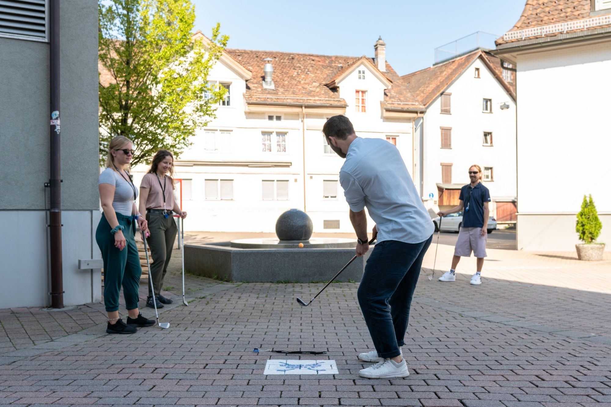 Urban Golf in Einsiedeln