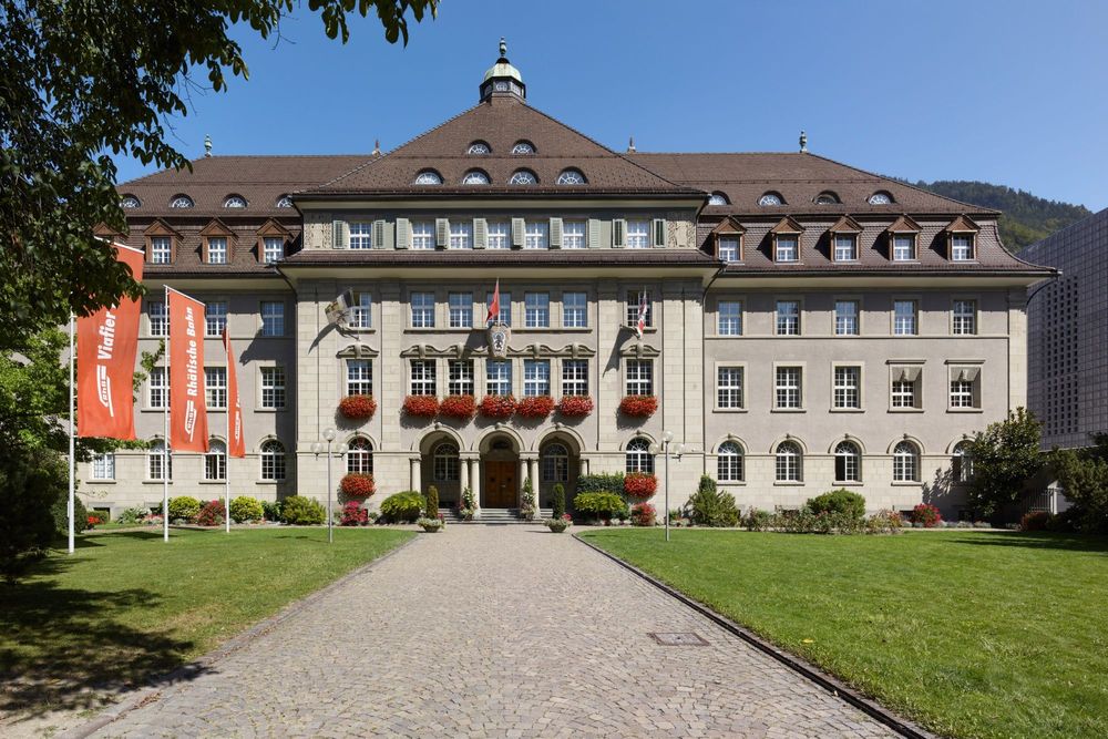 “Rhätische Bahn Backstage” Führung durch das Verwaltungsgebäude in Chur ...
