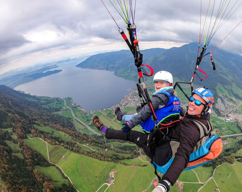 Rigi Gleitschirmfliegen Tandem | Swiss Activities