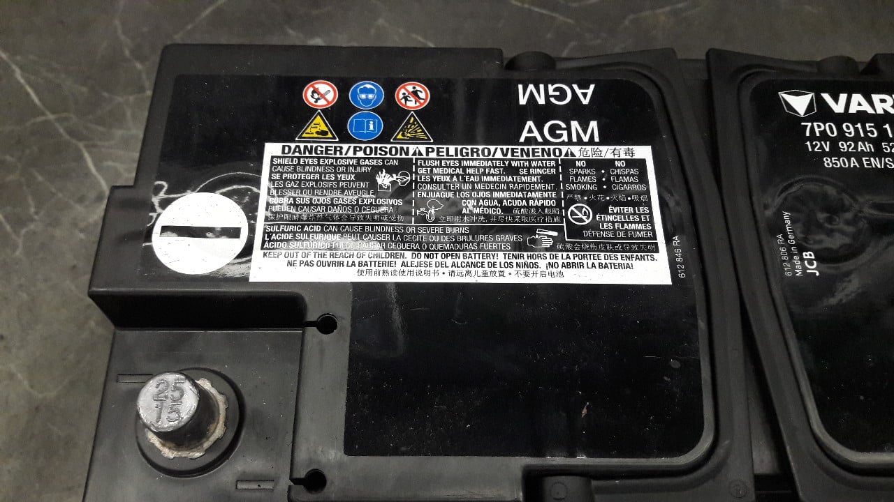 7P0915105C Akumulator VW 92Ah Warta AUDI A6 C7 4G LIFT - Damar