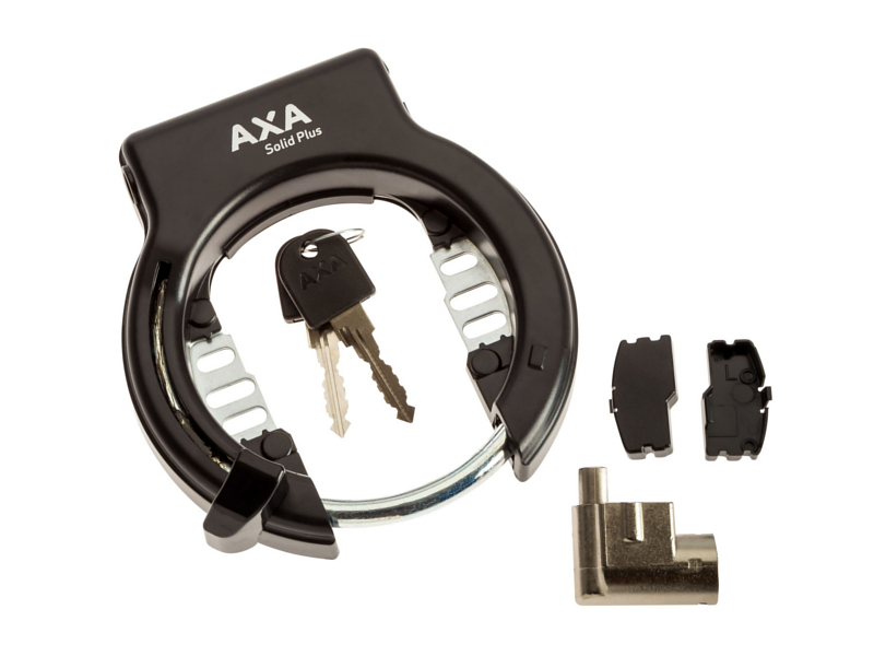 AXA Solid Plus och Batterilås Egoing - Manges Cykelverkstad