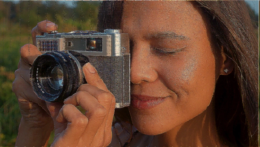 Analog Cage Glitch Effect