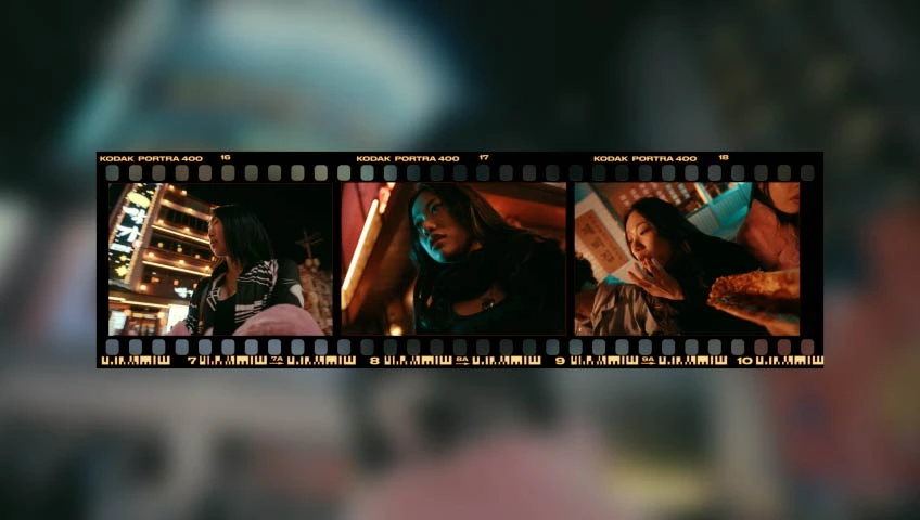 Animated Kodak & Fuji Film Frame Pr 07