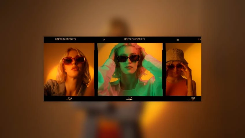 Animated Kodak & Fuji Film Frame Pr 24