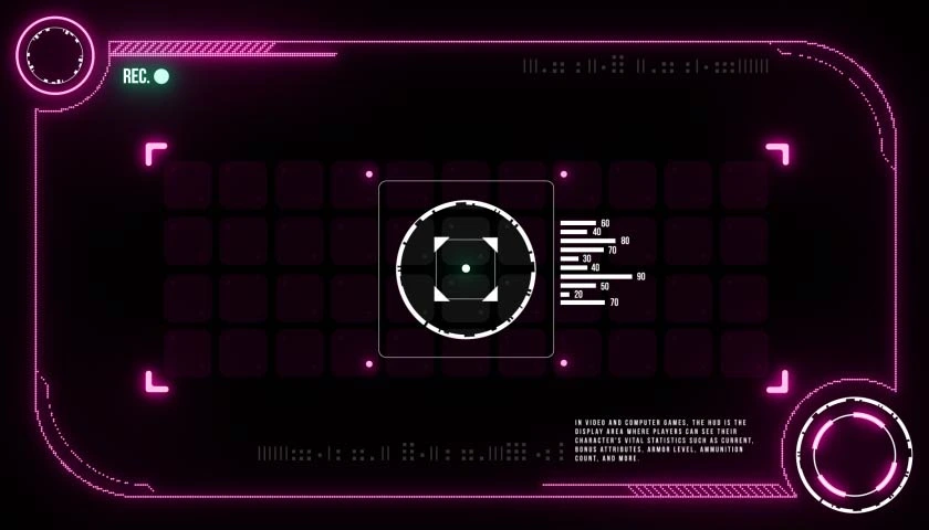 Cyberpunk HUD Camera Recorder 02