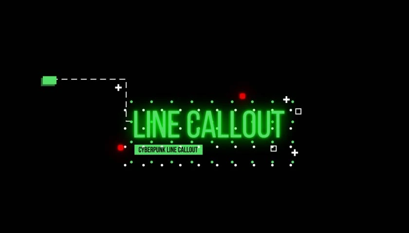 Cyberpunk Line Callouts Ae 02