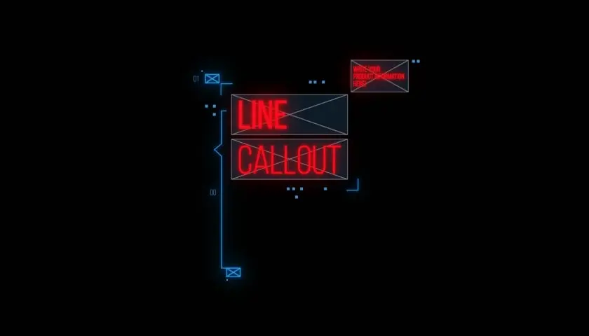 Cyberpunk Line Callouts Ae 08