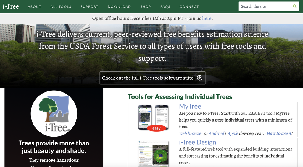 i-Tree — Smart Forests Atlas