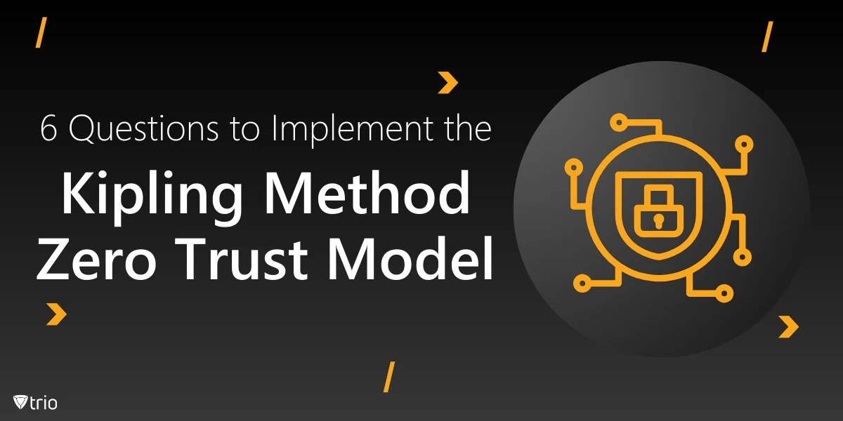 Security Failing? Try Kipling Method Zero Trust Model