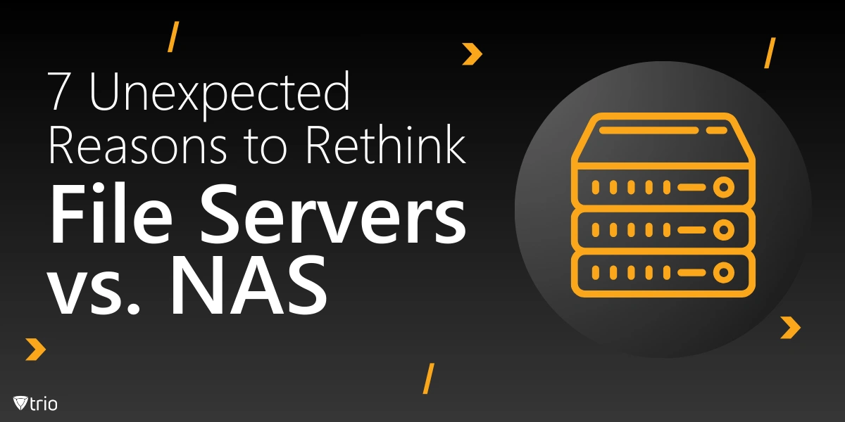 7 unerwartete Gründe, Dateiserver vs. NAS zu überdenken