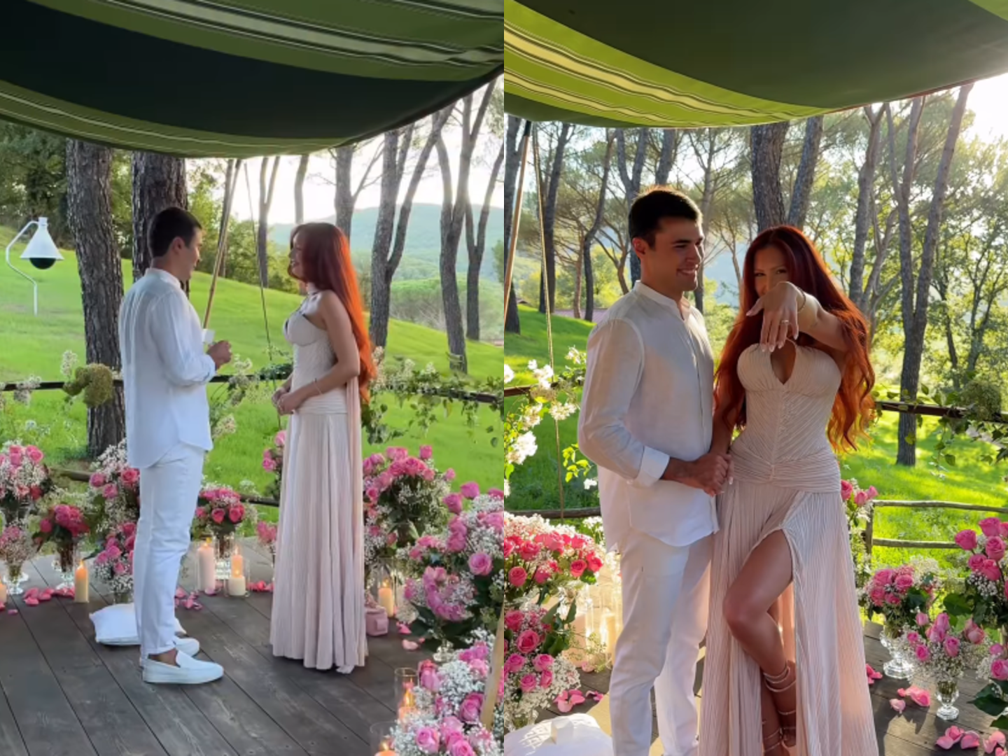 (FOTO/VIDEO) Cerere ca în povești! Nicoleta Bezer s-a logodit după 7 ...